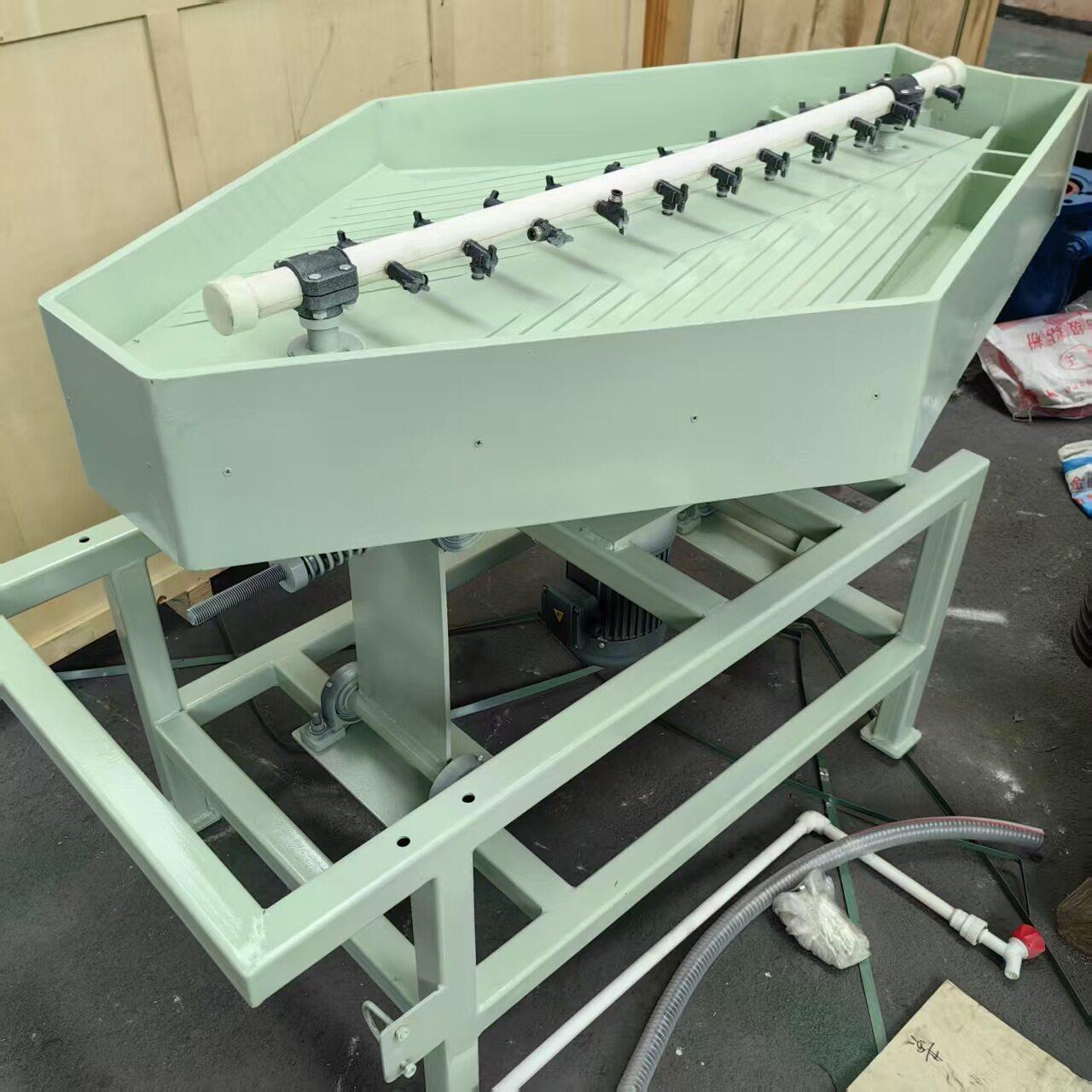 双子星摇床砂金矿选金重选淘金摇床GT60GT250型细粒砂金回收