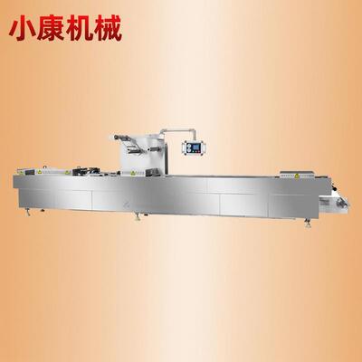 FLZ-420F全自动连续拉伸真空包装机腊肉包装设备拉伸膜真空机