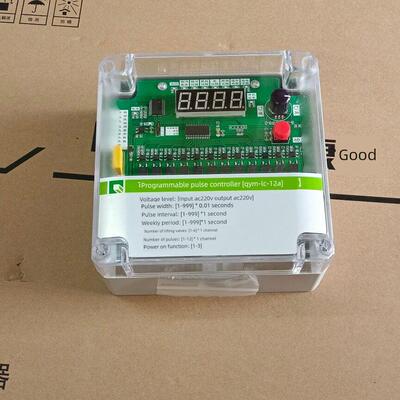 可编程脉冲控制器qim - lc - 12a离线220V输入输出脉冲阀控制器