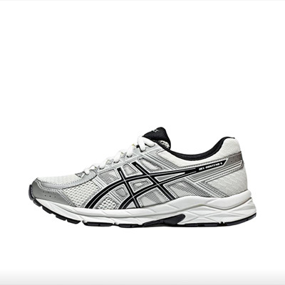 Asics Gel-Contend 4 户外慢跑动态支撑防滑耐磨低帮跑步鞋