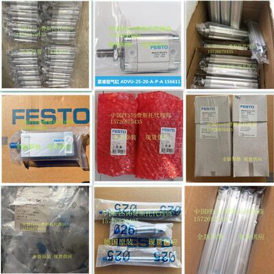 A-德国- T现货驱动器FESTO气缸 6P1510- 原装全新49SL滑块70-小型