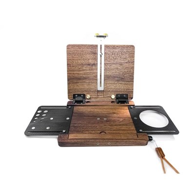 NATSUME【魔方画架】 黑胡桃木便携式水彩画板画架