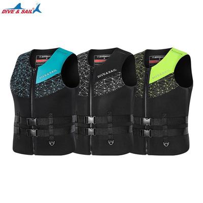 新款救生衣水上运动救援保暖浮力背心帆船冲浪海钓摩托艇游泳装备