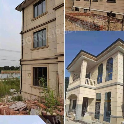 室外别墅铝合金pvc方形雨水管落水系统配件排水管外接头接口器