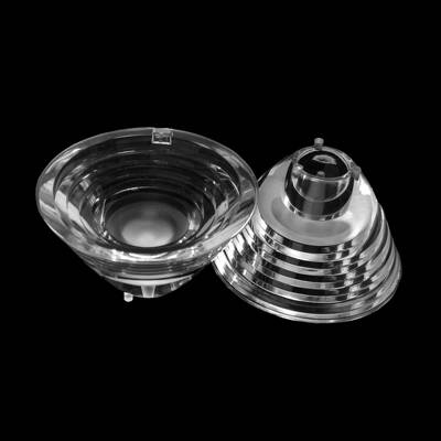 源厂供应XP48直径2度凹面带柱透镜适用CREE3535 3030 5050COB LED