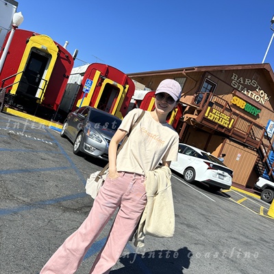 INFINITE COASTLINE/无垠海岸春晓12335百搭休闲【彩棉】半袖