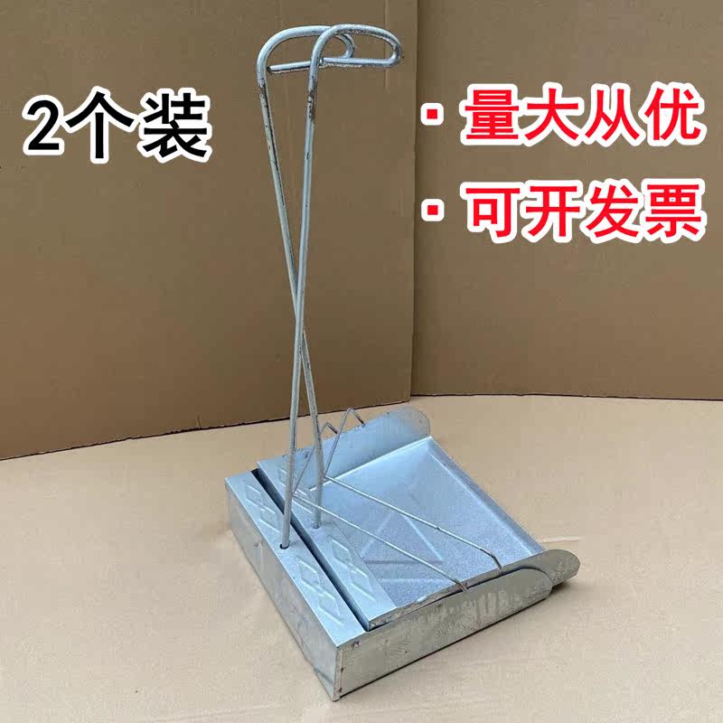 家用加厚铁皮扫地铁撮箕簸箕学校环卫工厂耐用垃圾铲铁畚斗箕扫把