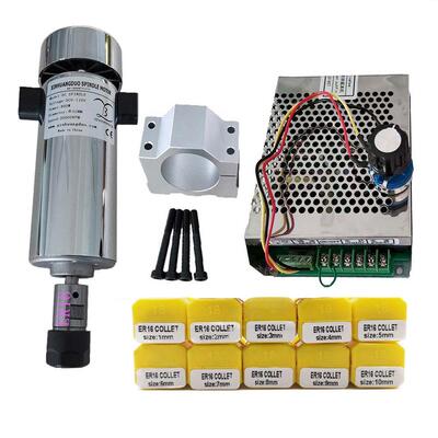 800W 风冷主轴110V直流 20000转 ER11 ER16 0.8KW高速雕刻机电机