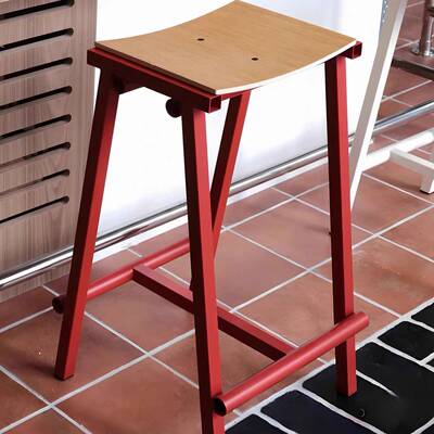 HAY Taburete 8 Bar Stool酒吧台椅高脚凳子简约网红岛台凳网红椅