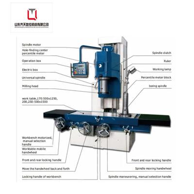 立式精镗铣床汽车缸体镗缸机铣平面TX170A高精度质量有保障