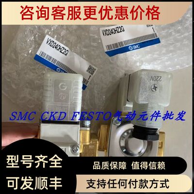 SMC电磁阀 VXD250LZ2A VXD252LZ2A  VXD250LG