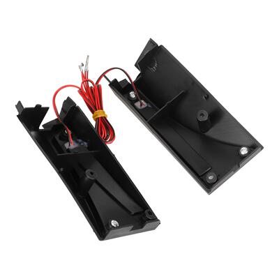 Kugoo M4电动滑板车带灯转向塑料边盖底板两头端头塑料盖转向边灯