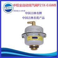 中权排汽阀侧排气阀P21X-0.9W P21X-0.6WCP 暖气全自动排气阀