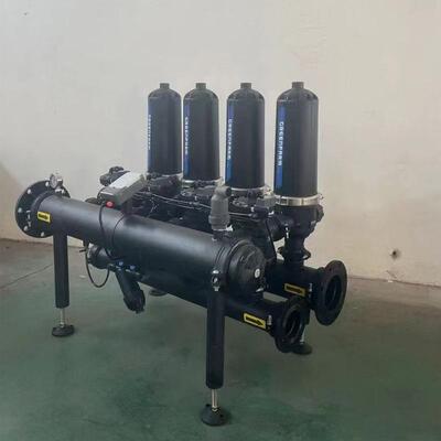 离心网式灌砂LGI石叠片过滤器 自动水反冲农业节灌洗溉 滴灌喷过