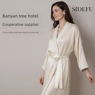 斯得福高端浴袍洗完澡穿的女士洗澡专用酒店浴袍浴衣女款吸水速干
