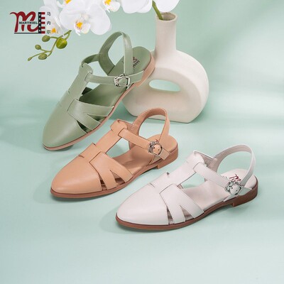 里外全羊皮【原439】【超能小太阳】MARTNIEL马内尔凉鞋夏G48101