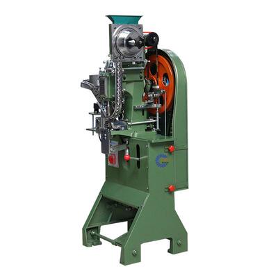 全自动双面钉扣机压扣机上下扣同时铆合质量稳定做工精细考究