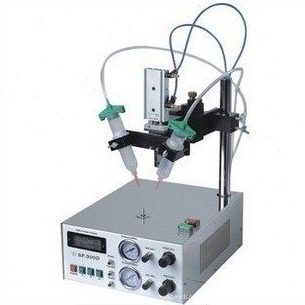 SP-300D圆型点胶机/全自动划圆点胶机/喇叭专用点胶机/点胶针头