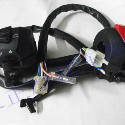 天左J手摩托车-机车开关N火K150把大灯原厂-组豪右H鸟150HT转向灯