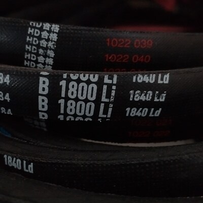 B1800Li 1840Ld三力士特种三角带质量替代进口带满足多种环境工况