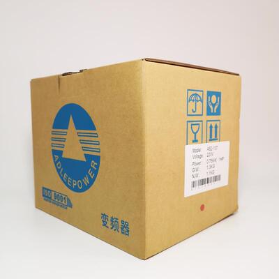 ADLEEPOWER爱德利220V0.75KW变频器AS2-107电机流水线IPM自动调速