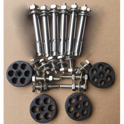 加厚空调支架子不锈钢外机安装架1.235P侧装支架特殊支架304螺丝