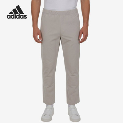 Adidas/阿迪达斯官方正品ZEROWVPNT新款男浅灰色中腰休闲裤KW9507