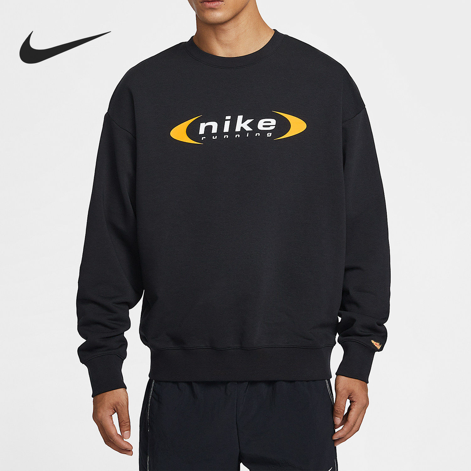 Nike/耐克官方正品Retro Dri-FIT男士圆领套头日常卫衣IQ1659-010