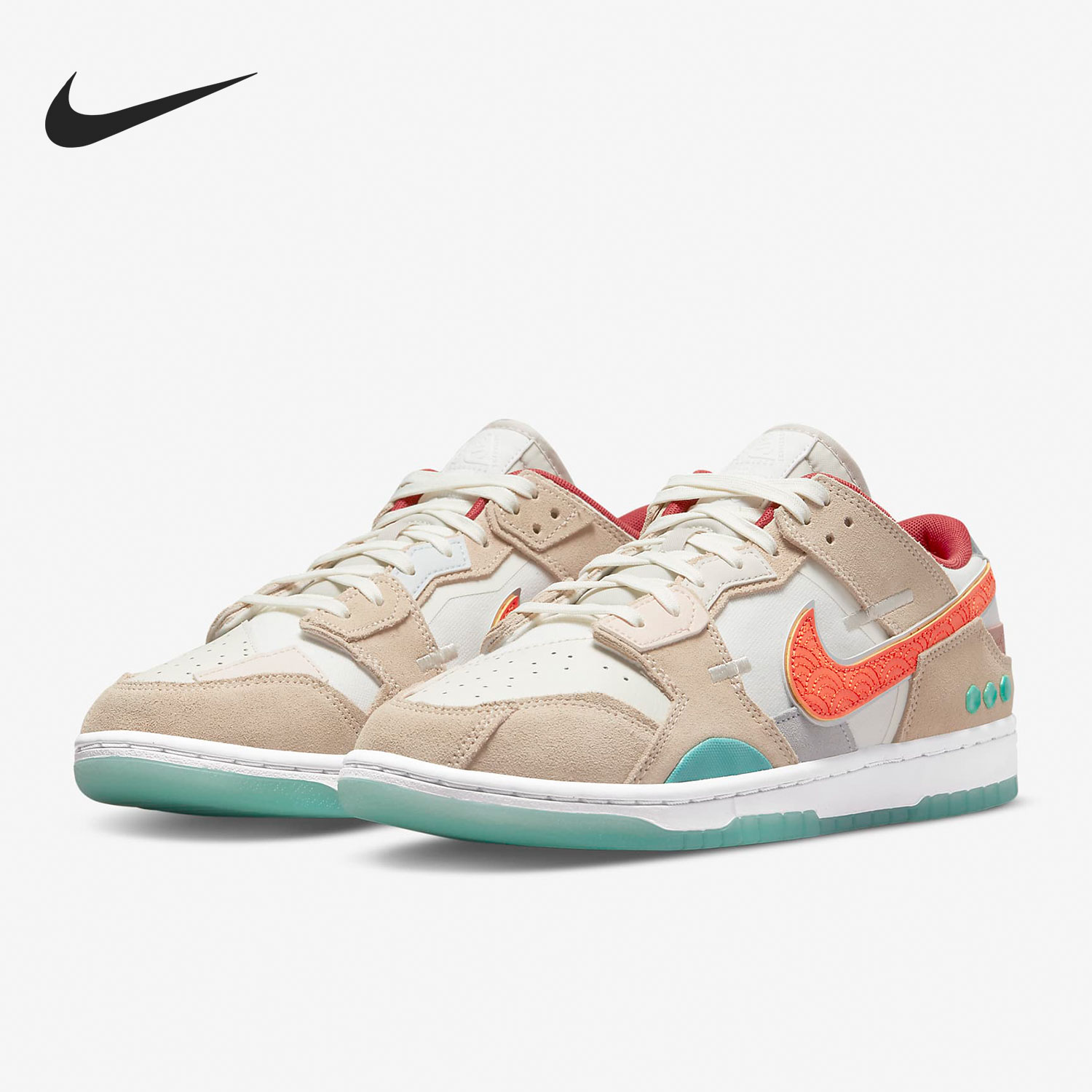 Nike/耐克官方正品男子 DUNK SCRAP 运动时尚复古板鞋 DQ4975-181