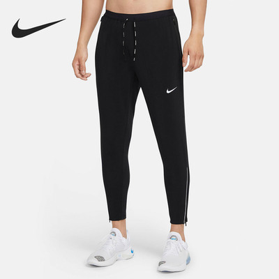Nike/耐克官方正品男子轻盈透气反光梭织时尚跑步运动长裤 CU5513