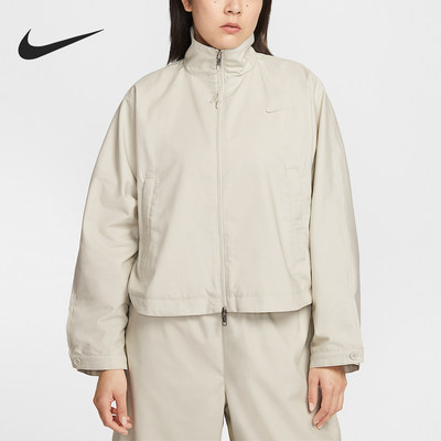 Nike/耐克官方正品2026春季款女士立领梭织运动外套IF5452-072
