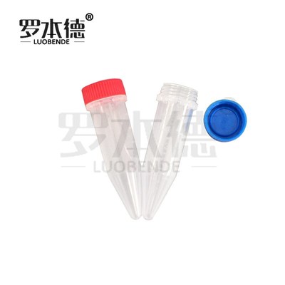 罗本德 5ml尖底连盖离心管 5mlep管 塑料螺口离心管 100支/包