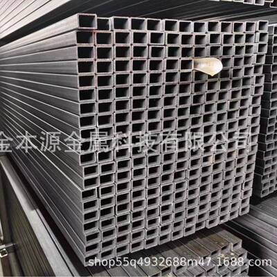 厂家直营方管q235Q195黑退方管小口径直缝焊接方矩管黑方通钢管