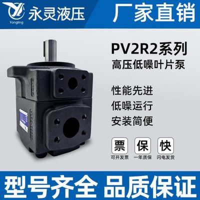 YLC永灵PV2R2-17/26/33/41/47/53/59/65/70/75/80RA F1叶片泵油泵