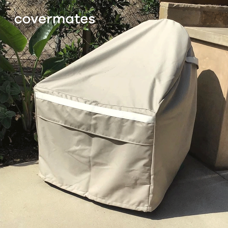 CoverMates户外桌椅防雨罩椅子防水罩防尘防风定制庭院家具罩盖布