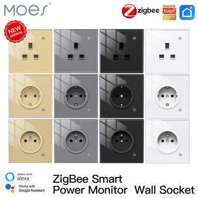ZIGBEE智能插座16A电量监控