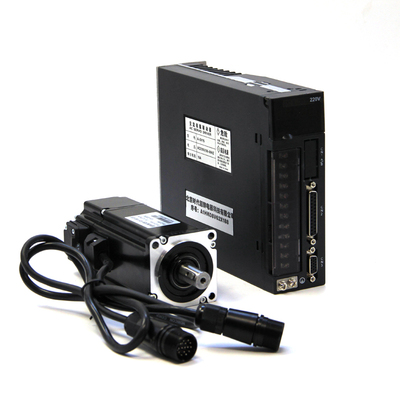 新款 60ST200W400W600W交流伺服电机+驱动器220V高速电机马达套装