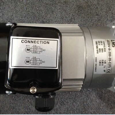 LMS电机 JV220V18-100-15-C 封箱机专用马达 LUSON LMS M590-402F