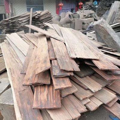 复古瓦板风化杉木老旧门头招牌木瓦片风化老木板餐饮民宿屋檐装饰