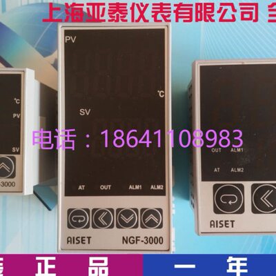 AISET上海亚泰NGG-3000温控仪NGG3410-1 3430V 3411V-1 3910I2
