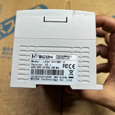 维控PLC,型号LX5V-2416MT,功能完好,成色如图。