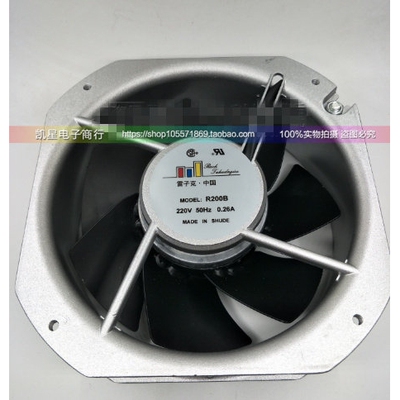 原装R200B 225*225*80MM 50HZ AC230V 0.26A 雷子克散热风扇22580