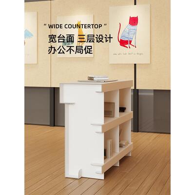 QCA陈收翔插件前台前前台现代简约创意小台展览活动银台吧办公柜