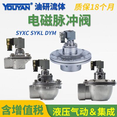 SYKL脉冲阀DYMF SYXC-J34J27J48J60J76 Y48Y60Y76Y89 DYM-II-80