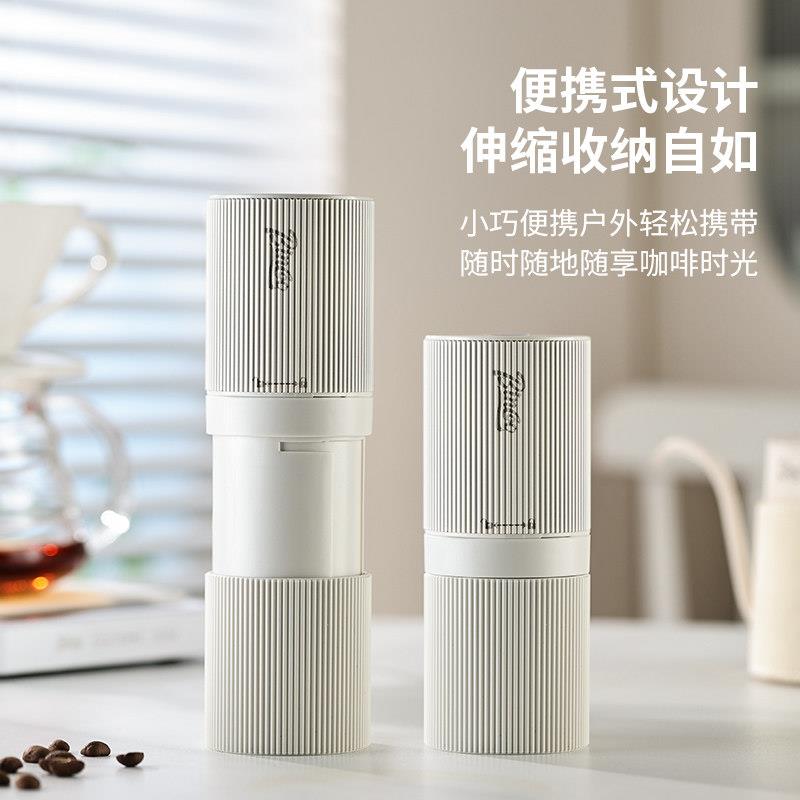 Bincoo电动磨豆咖啡豆研机磨机CNFJH-BT20C钢芯便携型咖啡研磨小