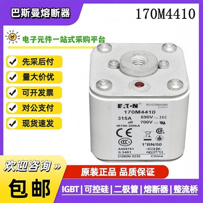 巴斯曼熔断器保险丝 170M1311 170M5456 170M4410 6466 6414 询价