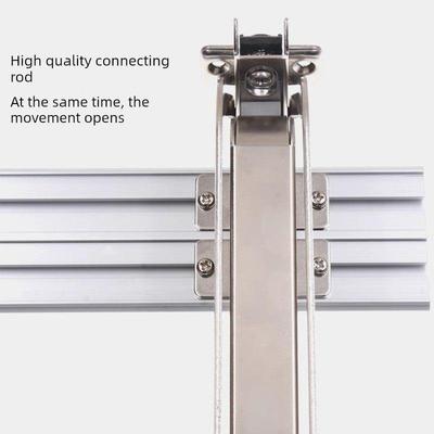 衣橱柜巴外置开平移门静音阻缓平冲简易士铰炼家具转尼KCH角五金