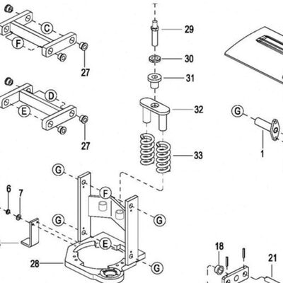 2214-210000-A0电子转向驱动座