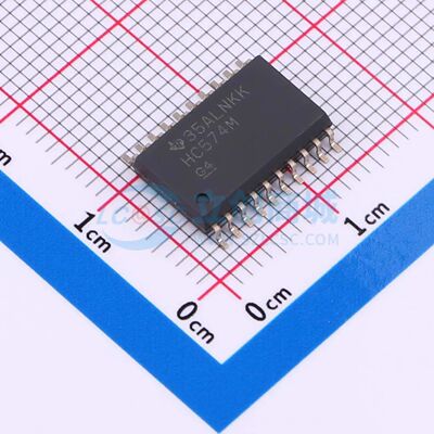 触发器 CD74HC574M96 SOIC-20-300mil 60MHz D-型 原装正品