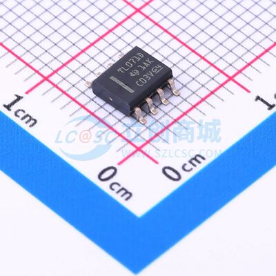 FET输入运放 TL071HIDR SOIC-8 单路 5.25MHz 原装